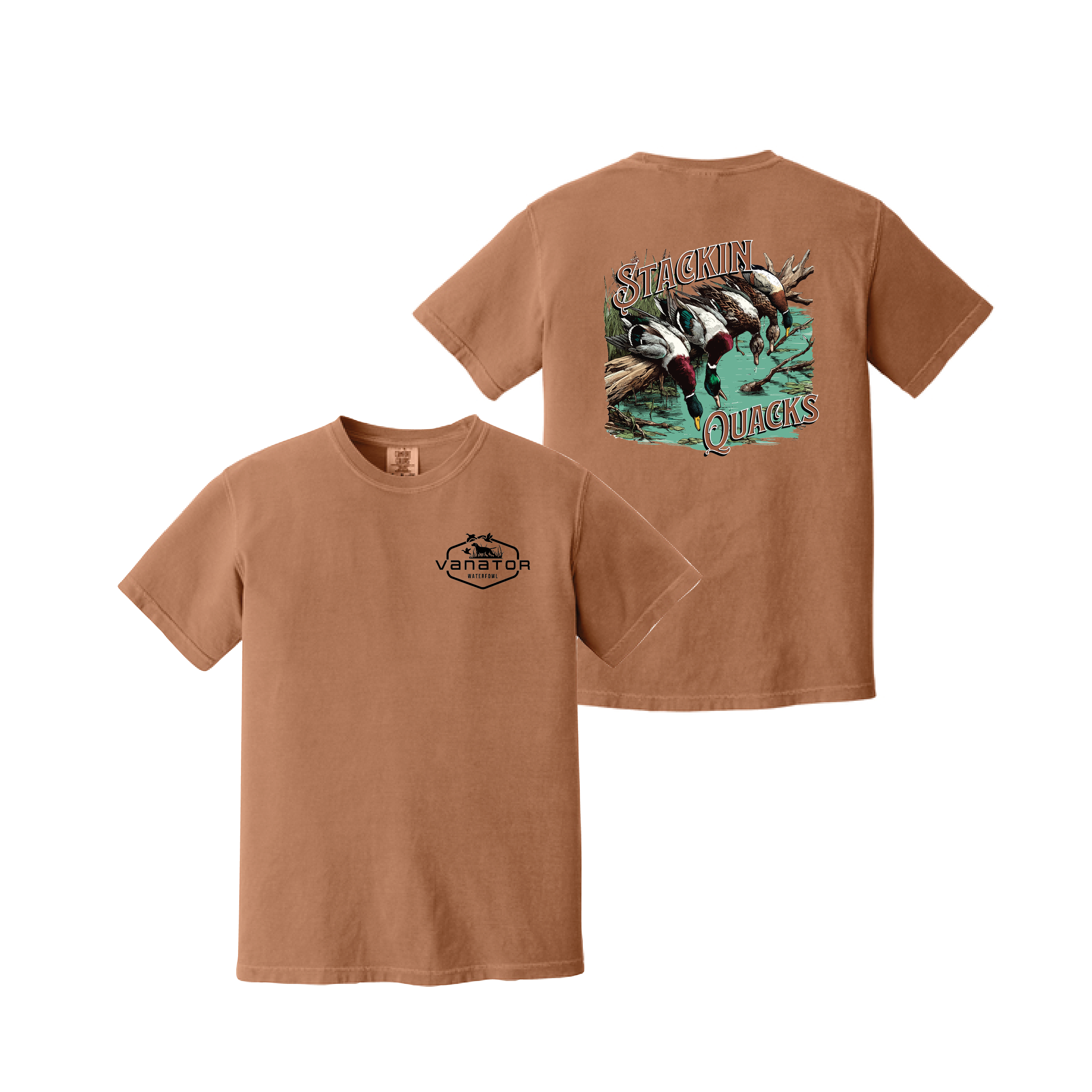 Stackin’ Quacks Tee – Vanator Waterfowl